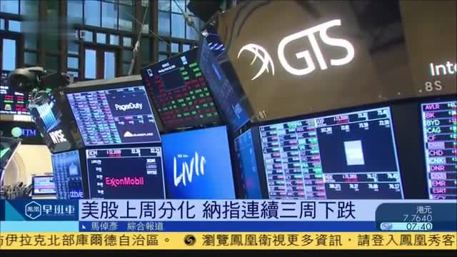 美股一周美股上周分化纳斯达克指数连续三周下跌凤凰网视频凤凰网