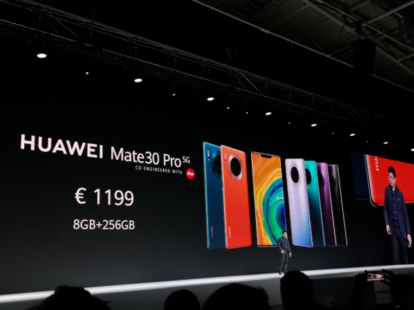 华为Mate30系列发布：麒麟990售价799欧起__凤凰网
