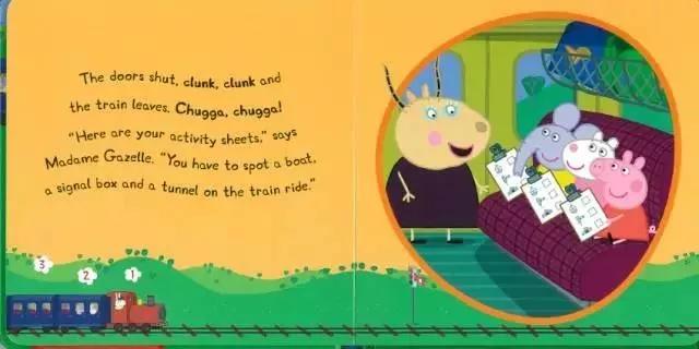 小猪佩奇| Peppa and the big train 小猪Peppa与大火车的故事__凤凰网