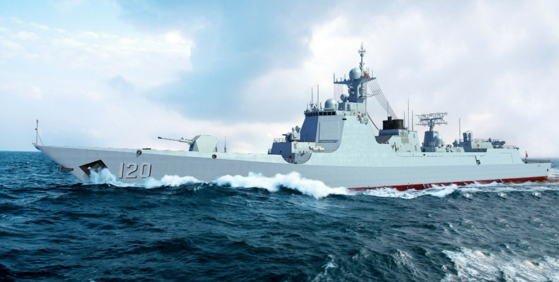 值得期待！中国052DE驱逐舰模型亮相珠海航展，这也要卖吗？_凤凰网