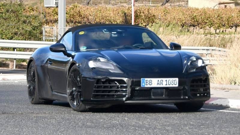 保时捷718纯电版曝光，超1000马力，2.5秒加速，明年上市！_凤凰网