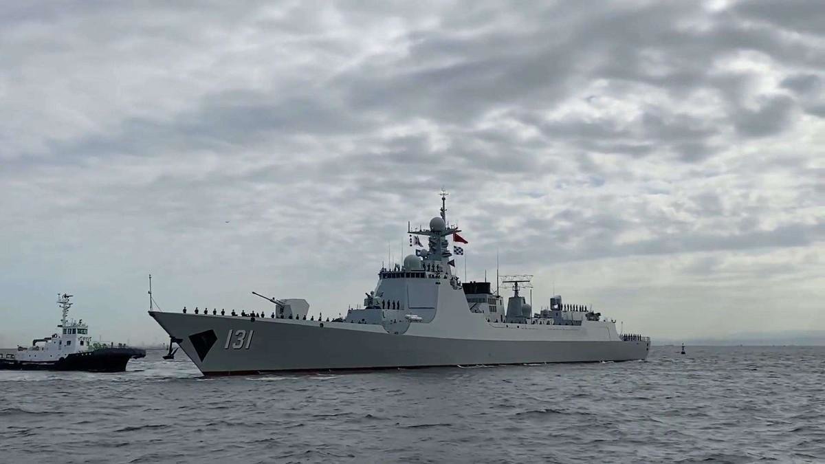 值得期待！中国052DE驱逐舰模型亮相珠海航展，这也要卖吗？_凤凰网军事_凤凰网