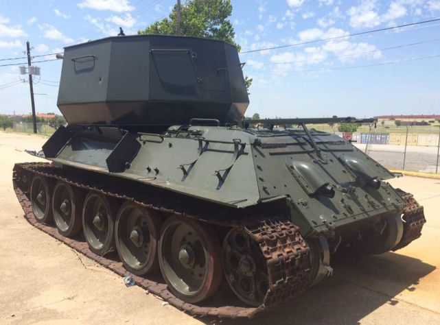 解放军版魔改t34，上打飞机下打步兵，为何现身美国阿伯丁？_凤凰网