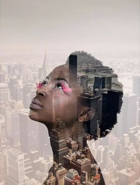 一分钟教你用PS制作彩色双重影像效果__凤凰网