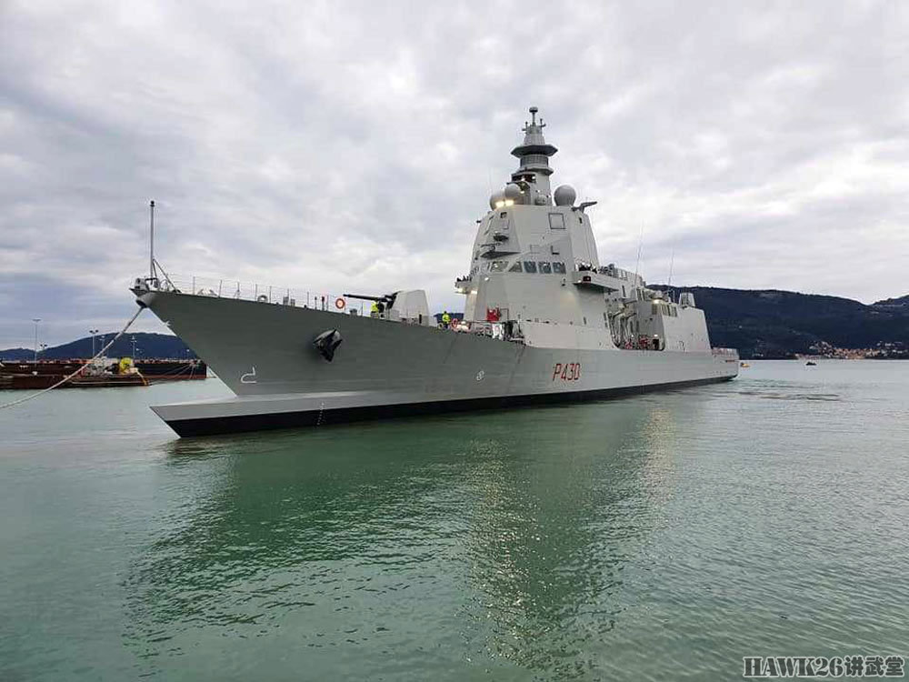 意大利海军首艘PPA多用途巡逻舰进行海试 媲美FREMM护卫舰__凤凰网
