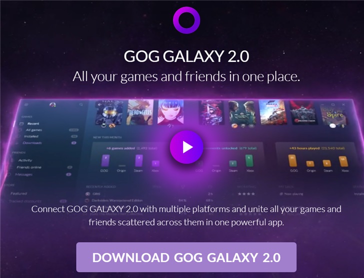 GOG客户端2.0更新：所有的PC游戏一处启动__凤凰网