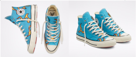 CONVERSE 联手TYLER, THE CREATOR推出 Chuck 70 Flames_凤凰网时尚_凤凰网