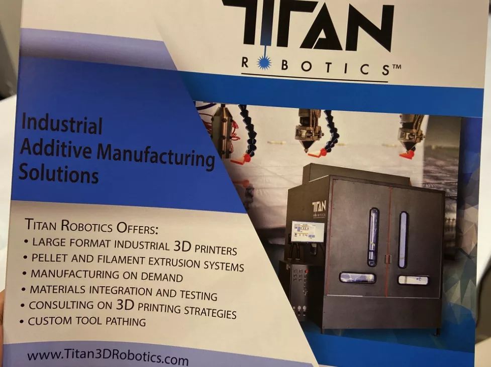 新：高速/大尺寸/颗粒料FDM 3D打印机Titan Robotics__凤凰网