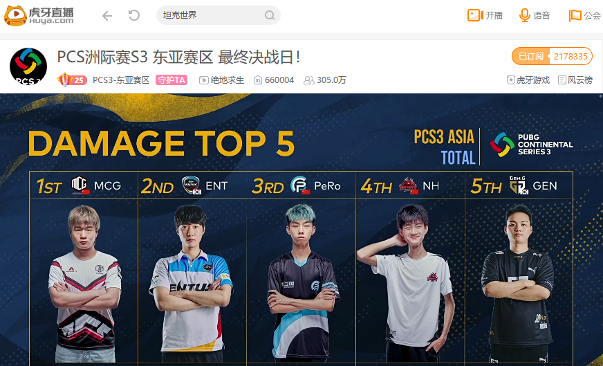 虎牙PCS3洲际赛：黑马MCG两连鸡逆天翻盘助PCL豪取三连冠__凤凰网