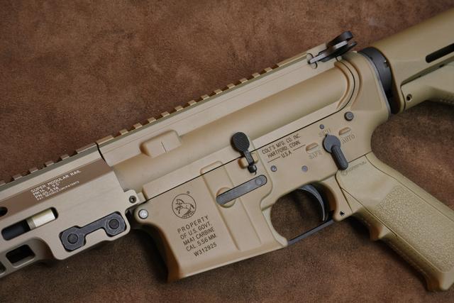 绝地求生M4原型SOPMOD是美军特种作战司令部金属气动玩具模型__凤凰网