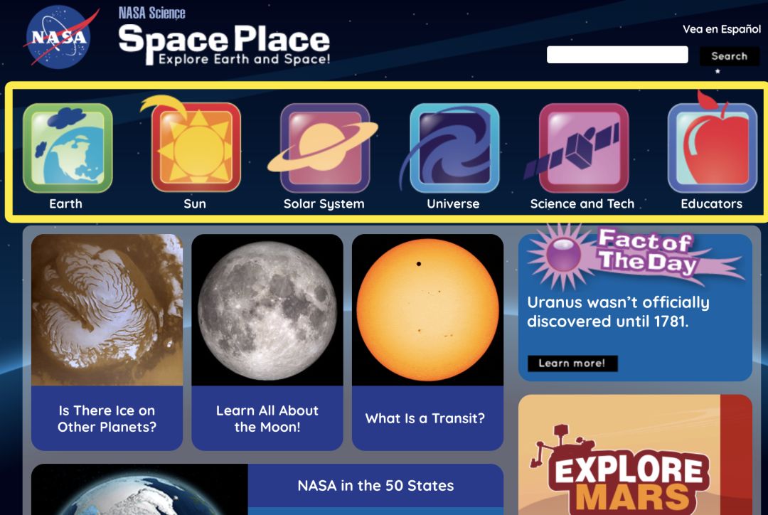 太空、宇宙、飞船！这些NASA天文资源网站，免费带孩子畅游太空__凤凰网
