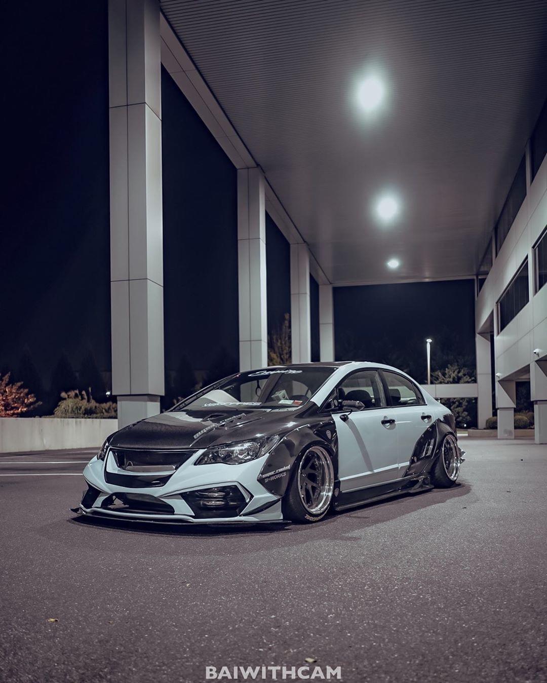 本田八代思域Si，五年时间最终让它化身为一头猛兽