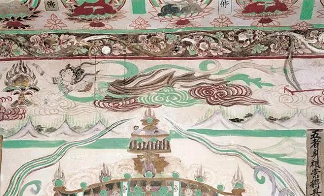 敦煌飞天——衰落期：优雅的云中菩萨（宋、西夏、元）__凤凰网