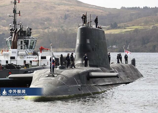 皇家海军接收第四艘“机敏”级核潜艇_凤凰网军事_凤凰网