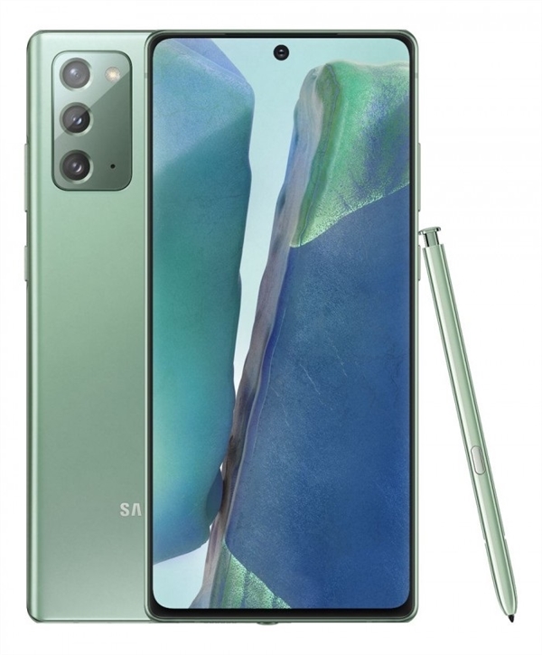 四种配色吸睛 三星Galaxy Note 20/Ultra最新高清图曝光_凤凰网科技_凤凰网