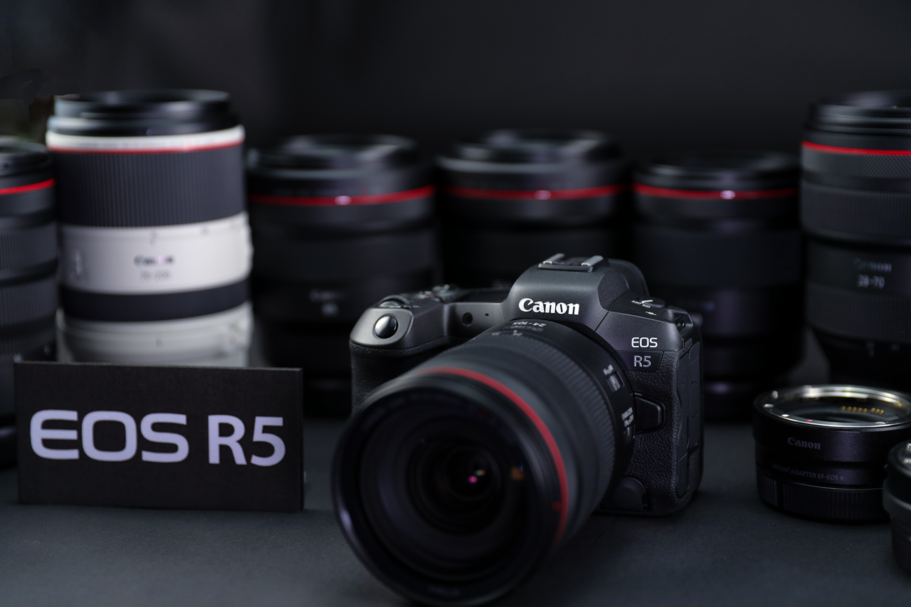 佳能全画幅专微EOS R5官图曝光 无裁切8K视频录制__凤凰网