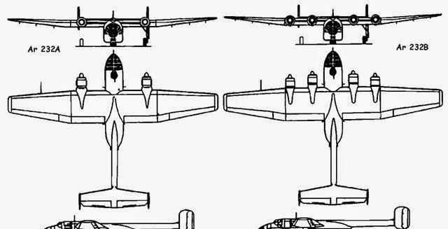 飞天千足虫：二战德国空军阿拉多Ar 232运输机发展史_凤凰网