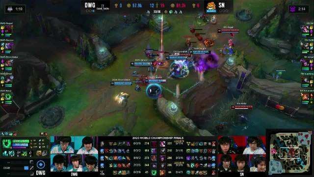 DWG获得英雄联盟S10总冠军 韩国战队再把奖杯带离中国_凤凰网