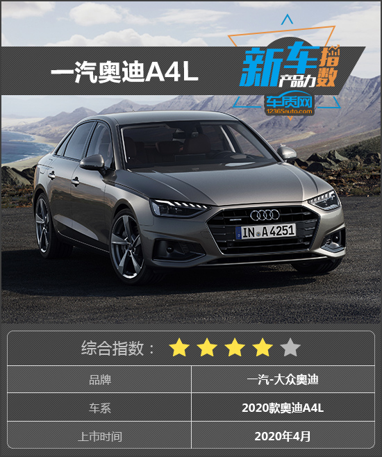 新车产品力指数：奥迪A4L_凤凰网汽车_凤凰网