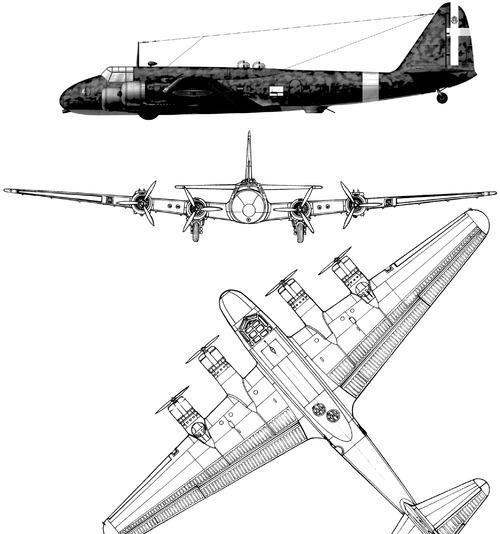 轰炸机中的奇葩，墨索里尼儿子丧命的飞行舰炮，P.108A反舰轰炸机_凤凰网