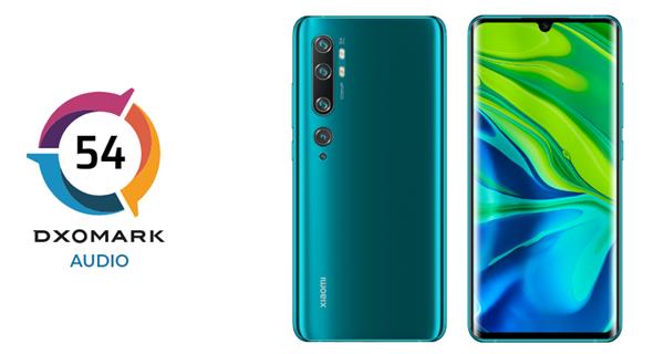 DXO公布小米CC9 Pro尊享版音频评测：54分 位列11名_凤凰网