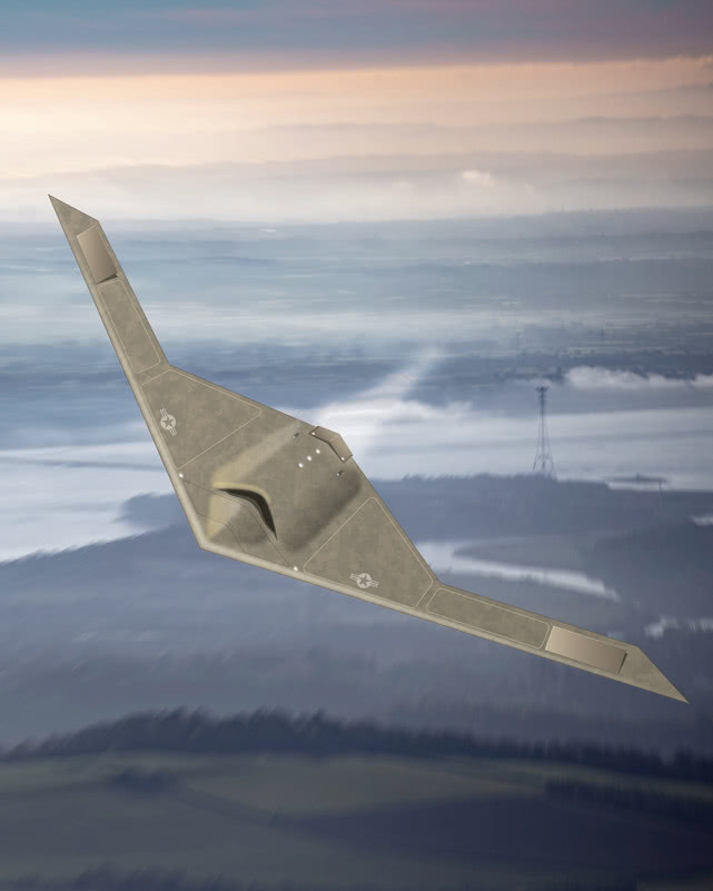 美军搞不清B-21机翼叫什么：飞翼？"曲柄风筝"？_凤凰网