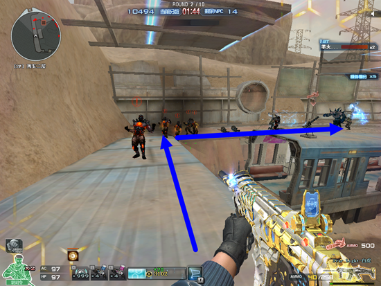 CF新英雄Scar Light-白虎挑战属性闪电爆炸，NPC呼不讲武德__凤凰网