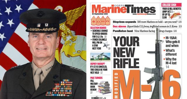 自己人都看不上？美国海军陆战队为什么不喜欢M16A4__凤凰网