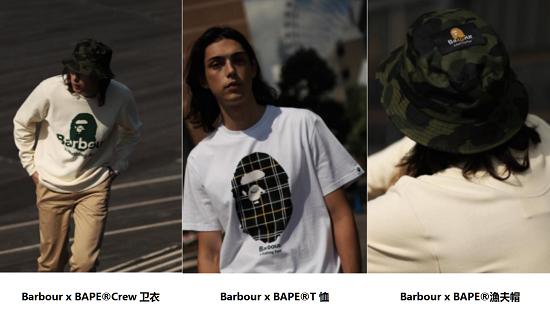 英伦经典邂逅街头潮流 Barbour 发布首个BAPE®联名系列__凤凰网
