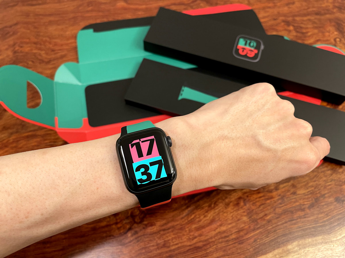 Apple Watch Black Unity限量版开箱：红绿黑三色设计_凤凰网