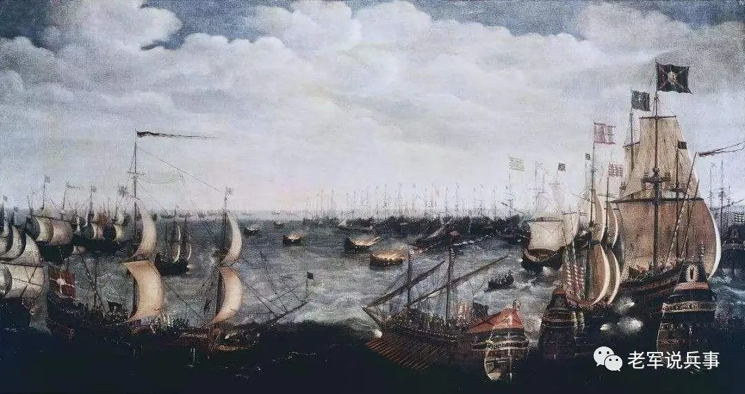 1588年，史上第一次远距离海战，英国人用火炮干翻了西班牙无敌舰队，开启了大舰巨炮主义时代
