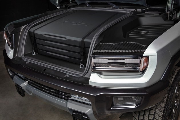 相关零配件及改装件近200件 GMC HUMMER EV SEMA预告_凤凰网汽车_凤凰网