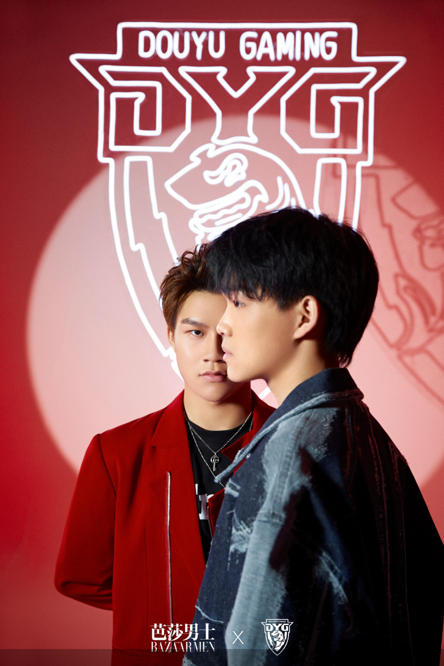 电竞与时尚跨界碰撞！斗鱼战队深圳DYG首登一线时尚男刊《芭莎男士》_凤凰网财经_凤凰网