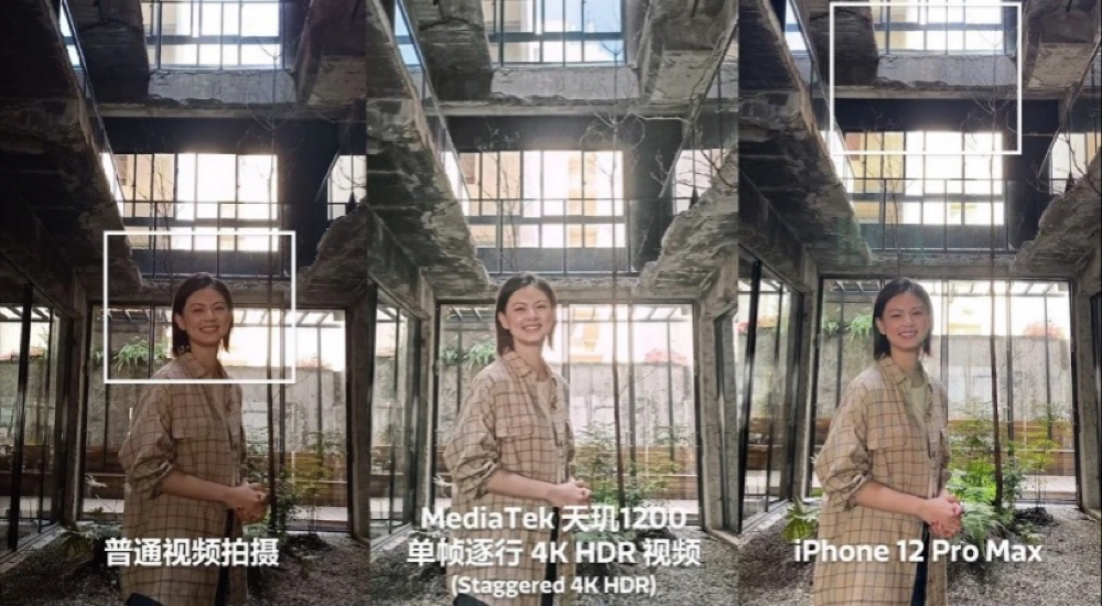 天玑1200支持Staggered 4K HDR视频录制，影像画质大提升_凤凰网