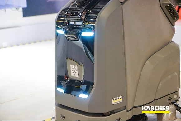Karcher德国卡赫第三代AI智能清洁机器人进博会全球首发_凤凰网