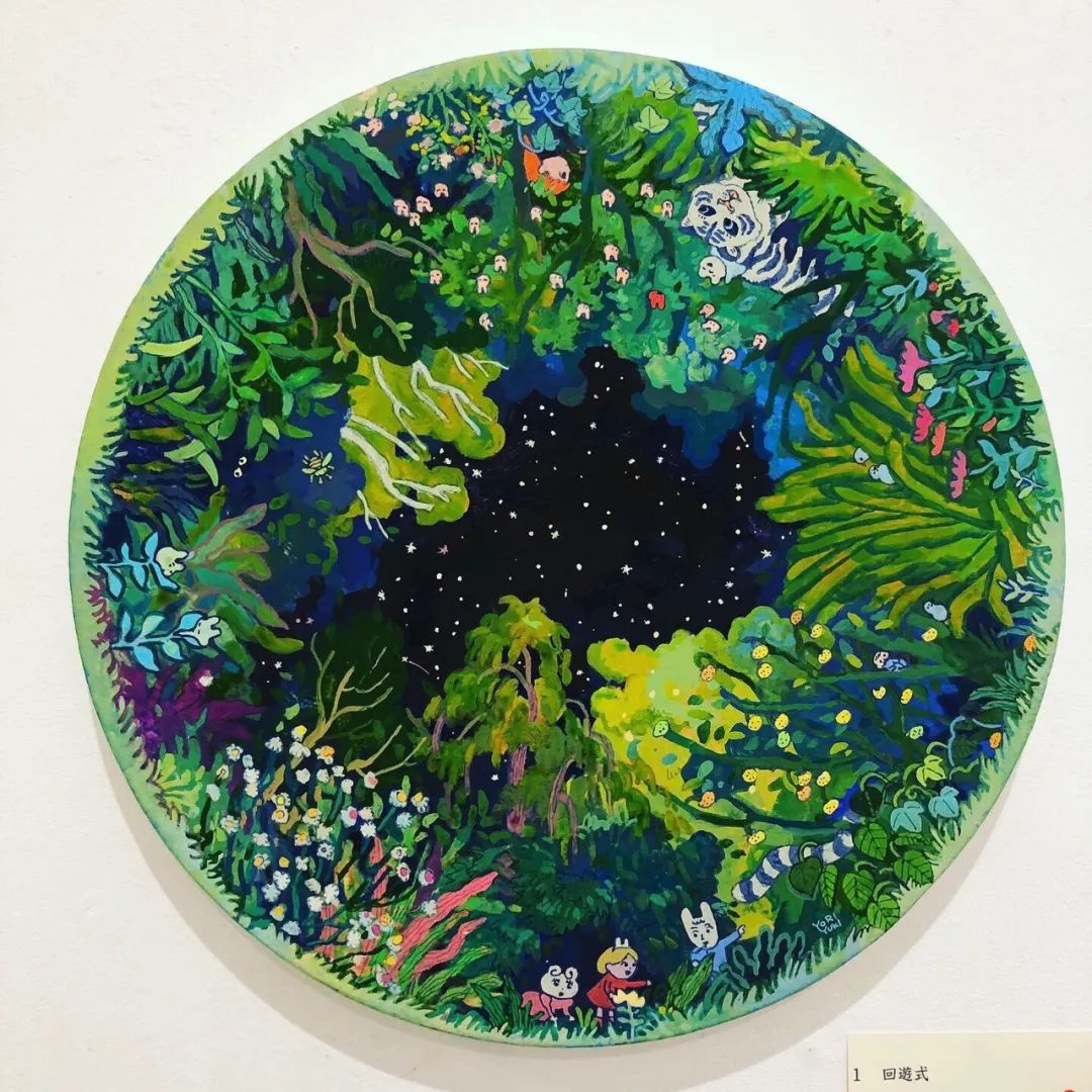 插画丨日本人气90后画师Ikegami Yoriyuki：童年的秘密花园原来都藏在她的画里__凤凰网