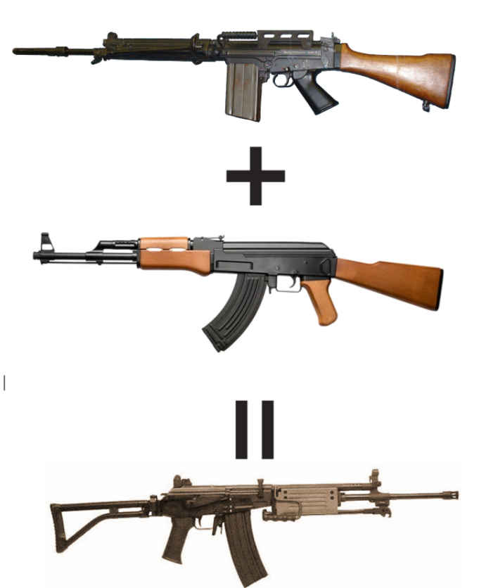 跨越半个地球的改进型，AK47的非洲亲戚南非的R4突击步枪__凤凰网