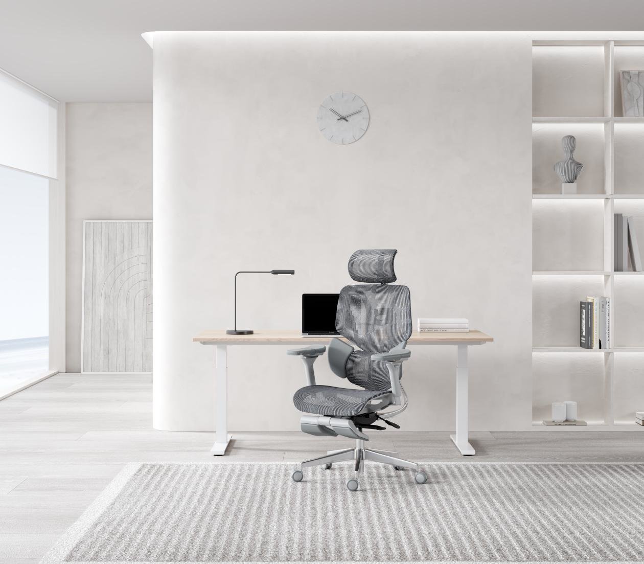 双十二好物推荐：黑白调E3机械臂人体工学椅！_凤凰网