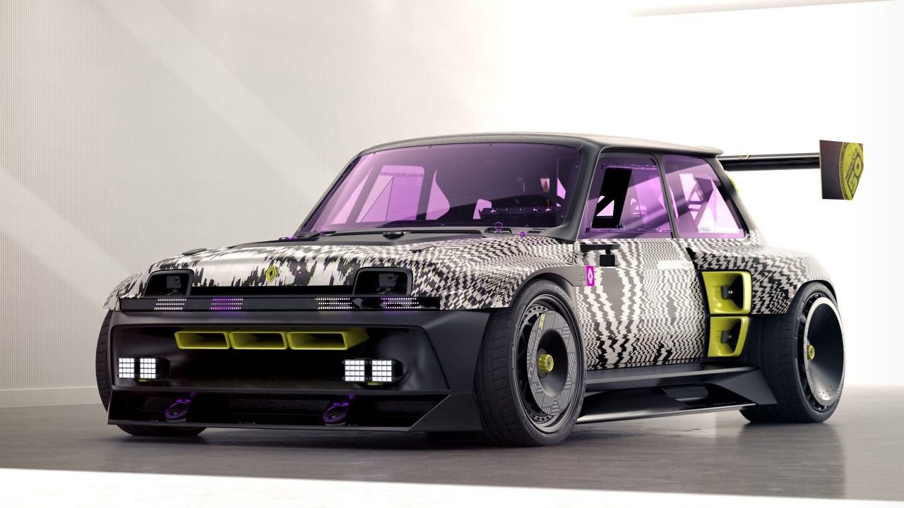 将巴黎车展亮相 雷诺R5 Turbo 3E概念车官图公布_凤凰网汽车_凤凰网