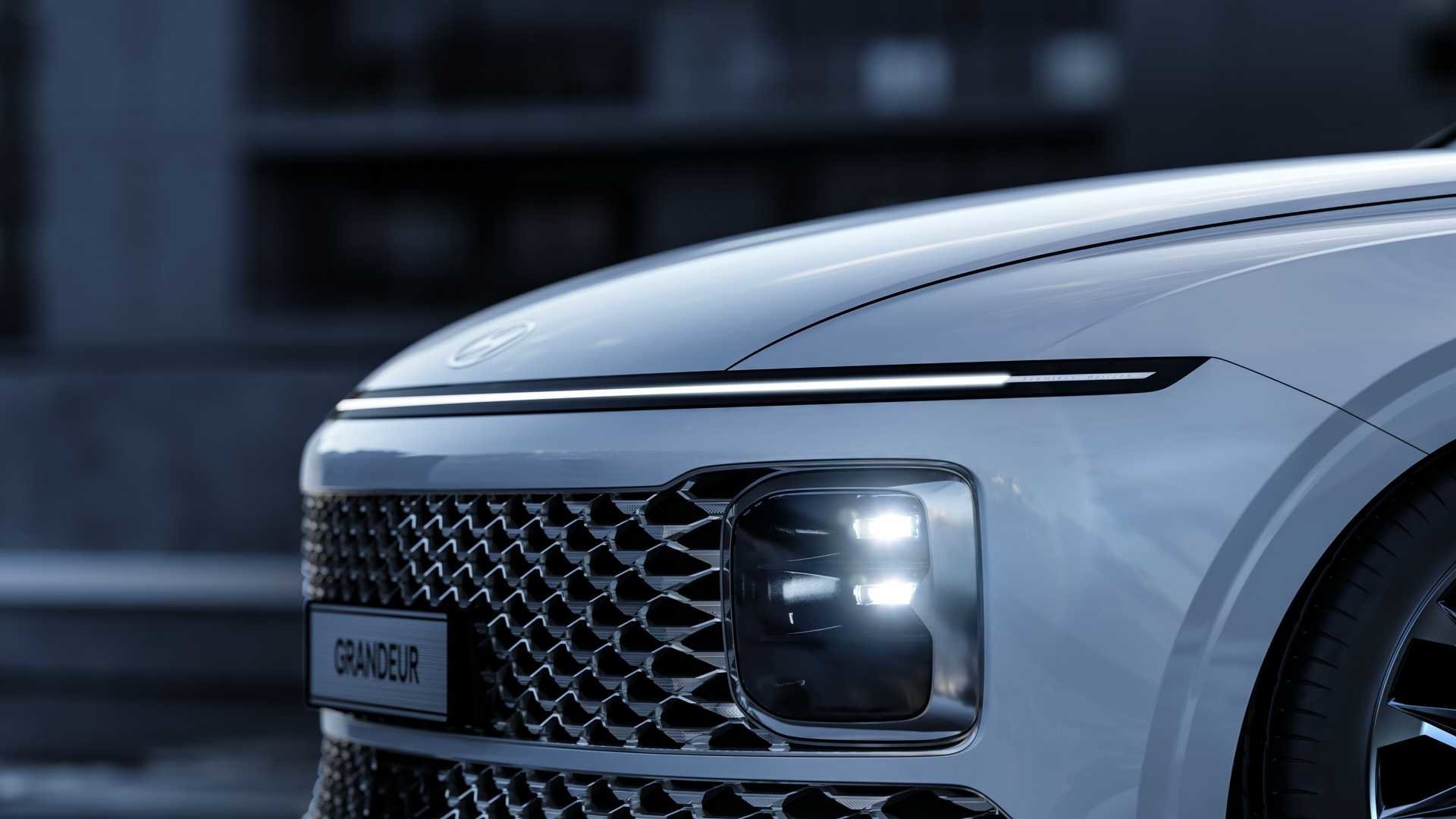 定位行政级旗舰轿车 现代全新Grandeur官图公布_凤凰网汽车_凤凰网