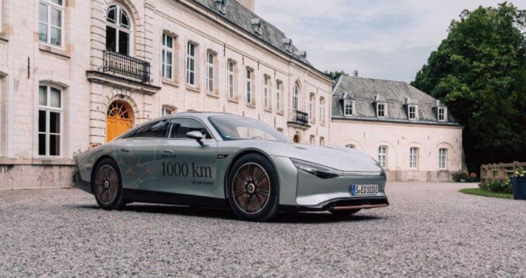 满电续航1202km 奔驰VISION EQXX再破纪录_凤凰网汽车_凤凰网