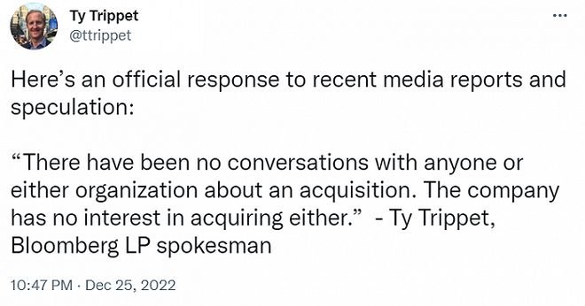 收购华尔街日报、华盛顿邮报，建传媒帝国？彭博回应_凤凰网