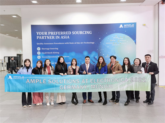 亮相Electronica2022，Ample以一流品控实力赢得客户信任！_凤凰网区域_凤凰网