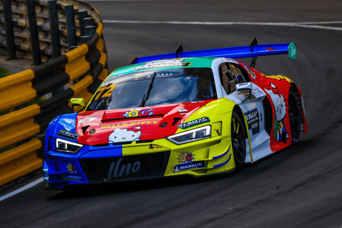 全新启航！Uno Racing × Hello Kitty 奥迪战车驶上东望洋赛道_凤凰网商业_凤凰网