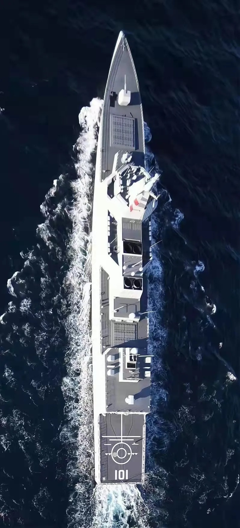 风水轮流转！美国下一代大驱DDGX概念图曝光，开始照抄055了？_凤凰网