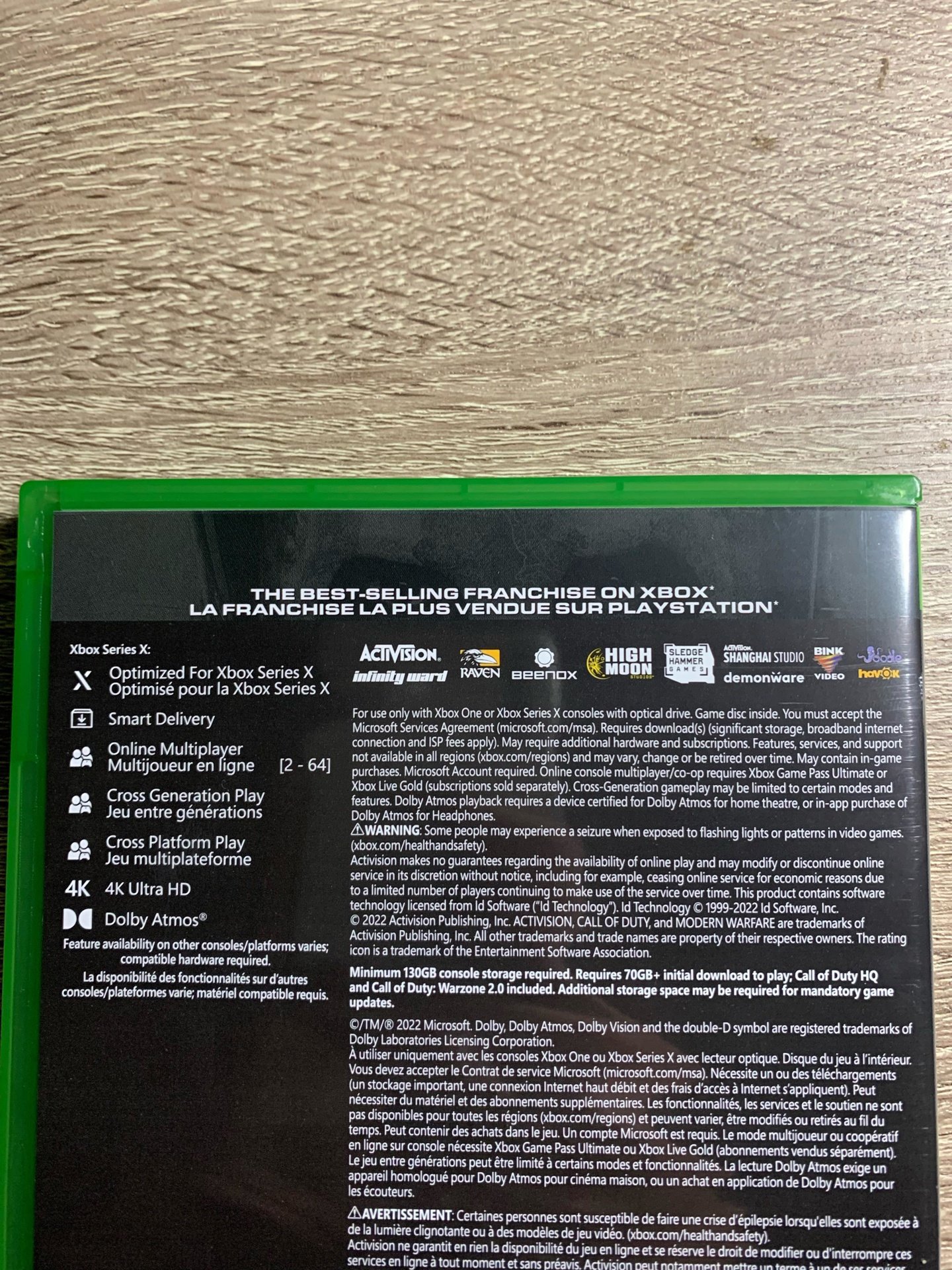 Xbox版《使命召唤：现代战争2》宣称是“PlayStation最畅销作品”__凤凰网