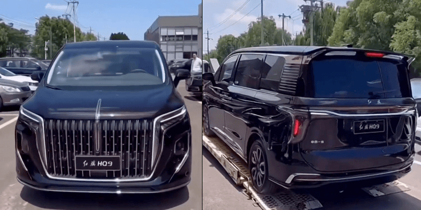 这款MPV一出，丰田赛那/别克GL8地位或动摇，红旗HQ9实车露面_凤凰网汽车_凤凰网