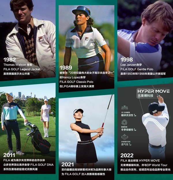 百年优雅传承，FILA GOLF与高尔夫菁英运动相伴同行_凤凰网