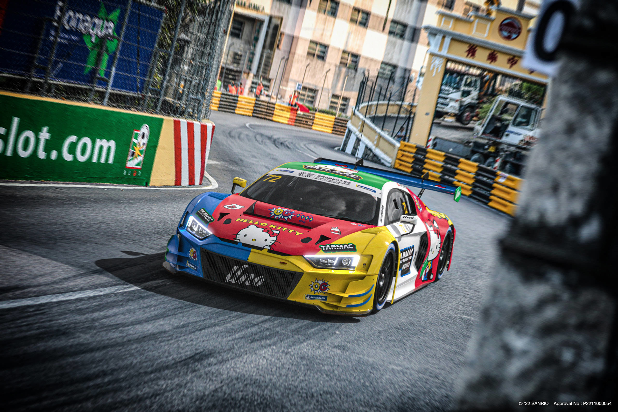 官宣！Uno Racing 将身披 Hello Kitty 参与第 69 届澳门格兰披治大赛车_凤凰网商业_凤凰网