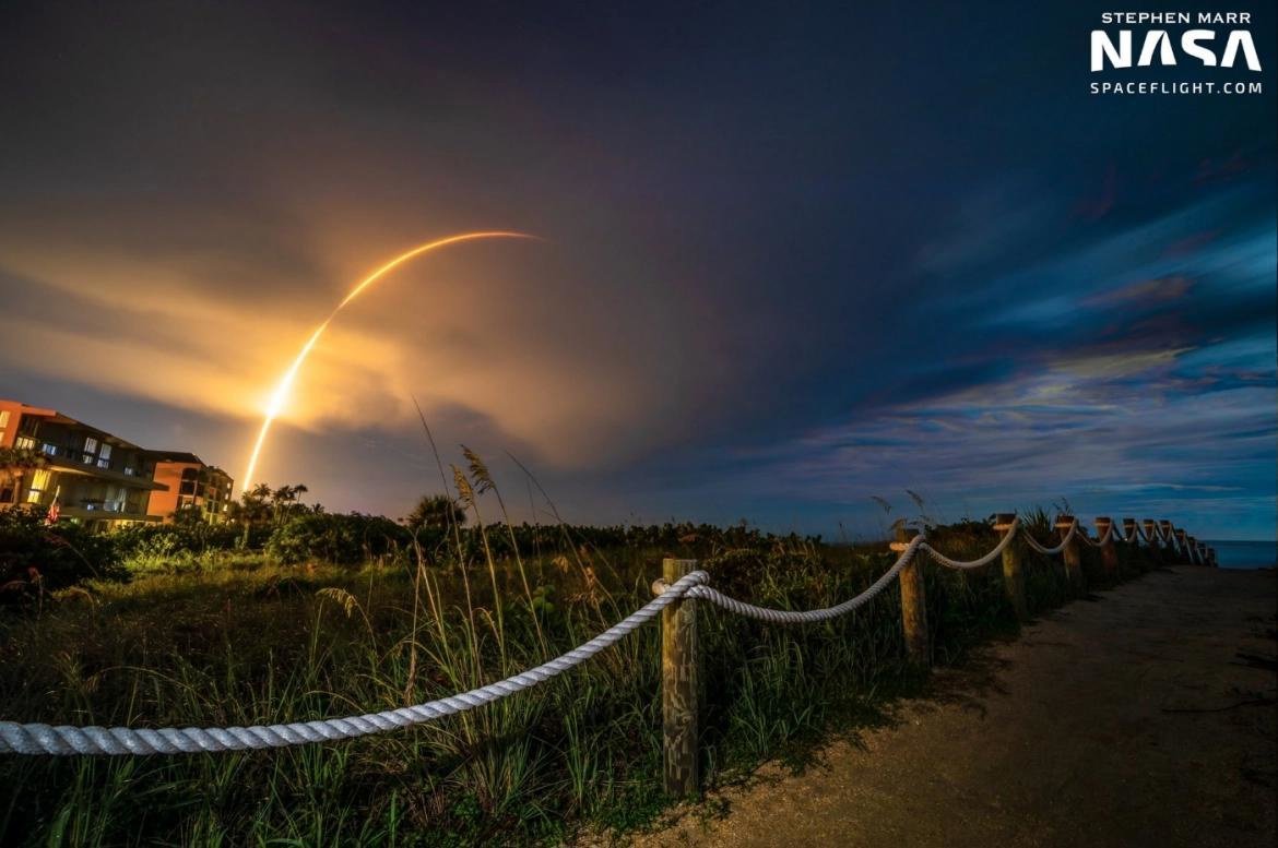 SpaceX又一次拼车任务 用猎鹰9号将BlueWalker 3卫星送上天_凤凰网